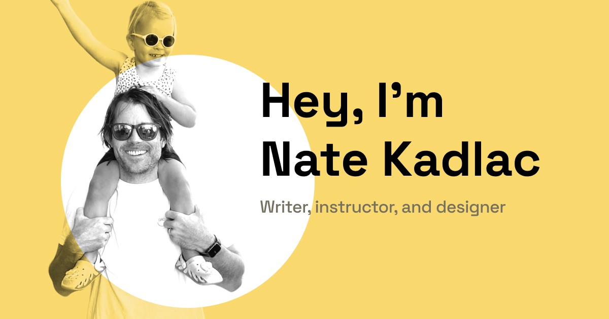 20 unconventional design tips for non-designers | Nate Kadlac